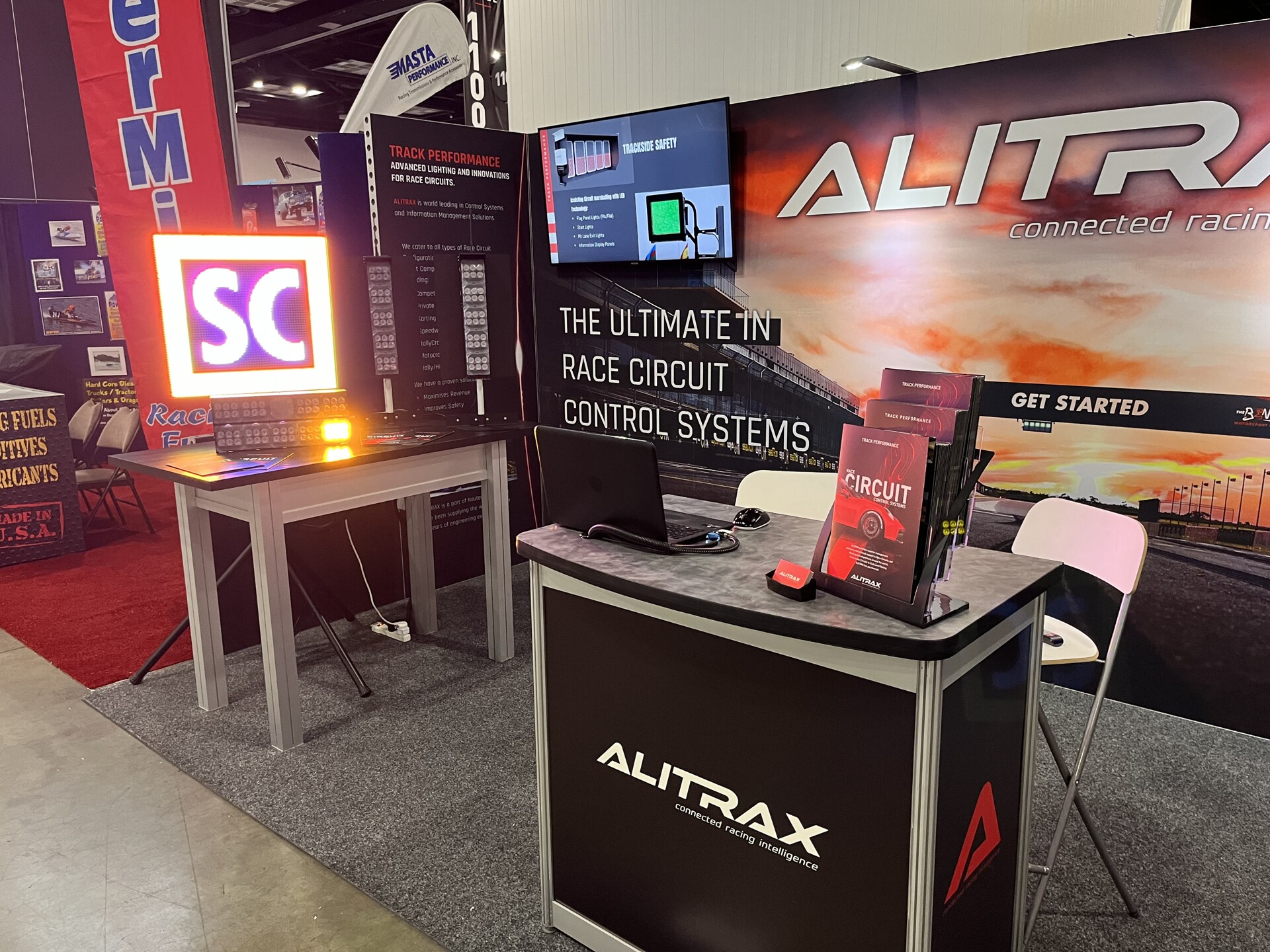 ALITRAX - USA DISPLAY STAND | Our Work | Grafix Garage